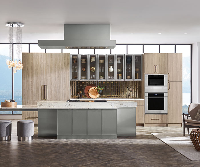 Modern Textured Laminate Contemporary Kitchen - MasterBrand