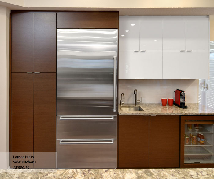 Wenge Veneer Kitchen
