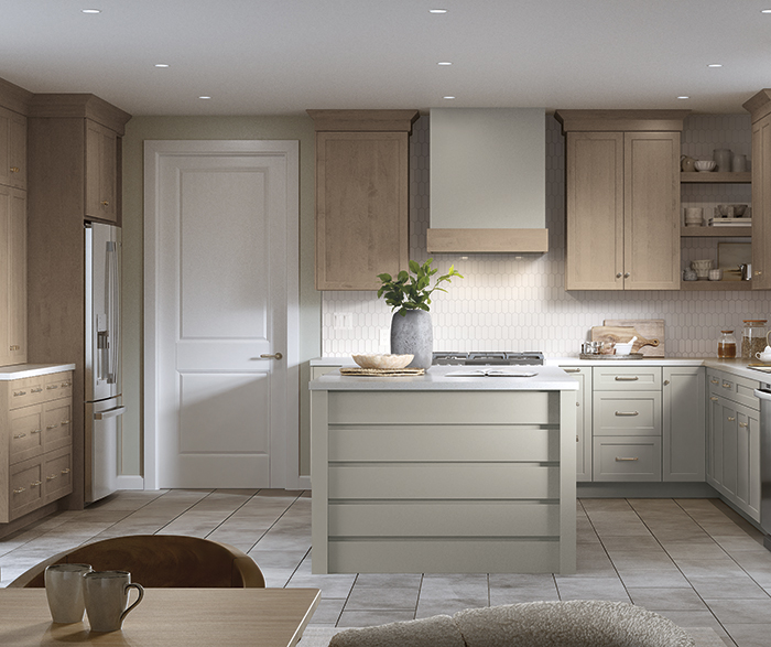 Frameless Transitional Kitchen Cabinets - MasterBrand