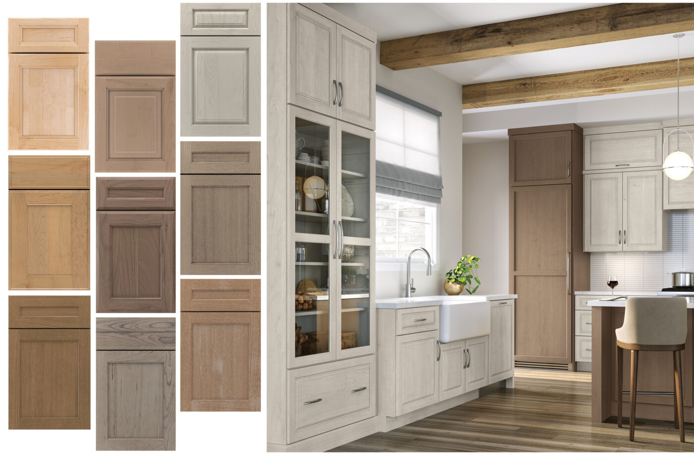 New Cabinet Stains Find Their Home in the Modern Kitchen