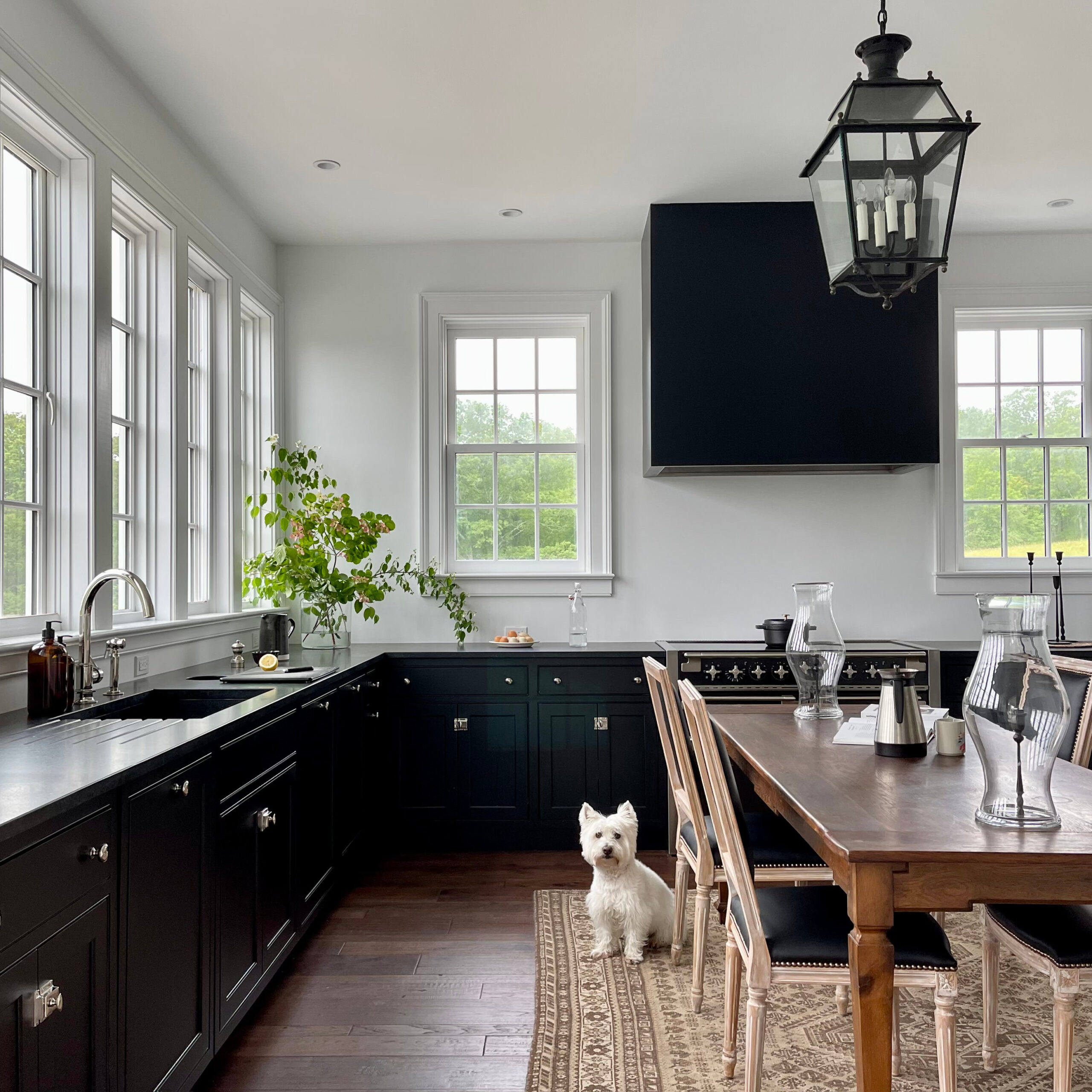 Designer Goes Bold with All-Black Kitchen - MasterBrand Design Blog