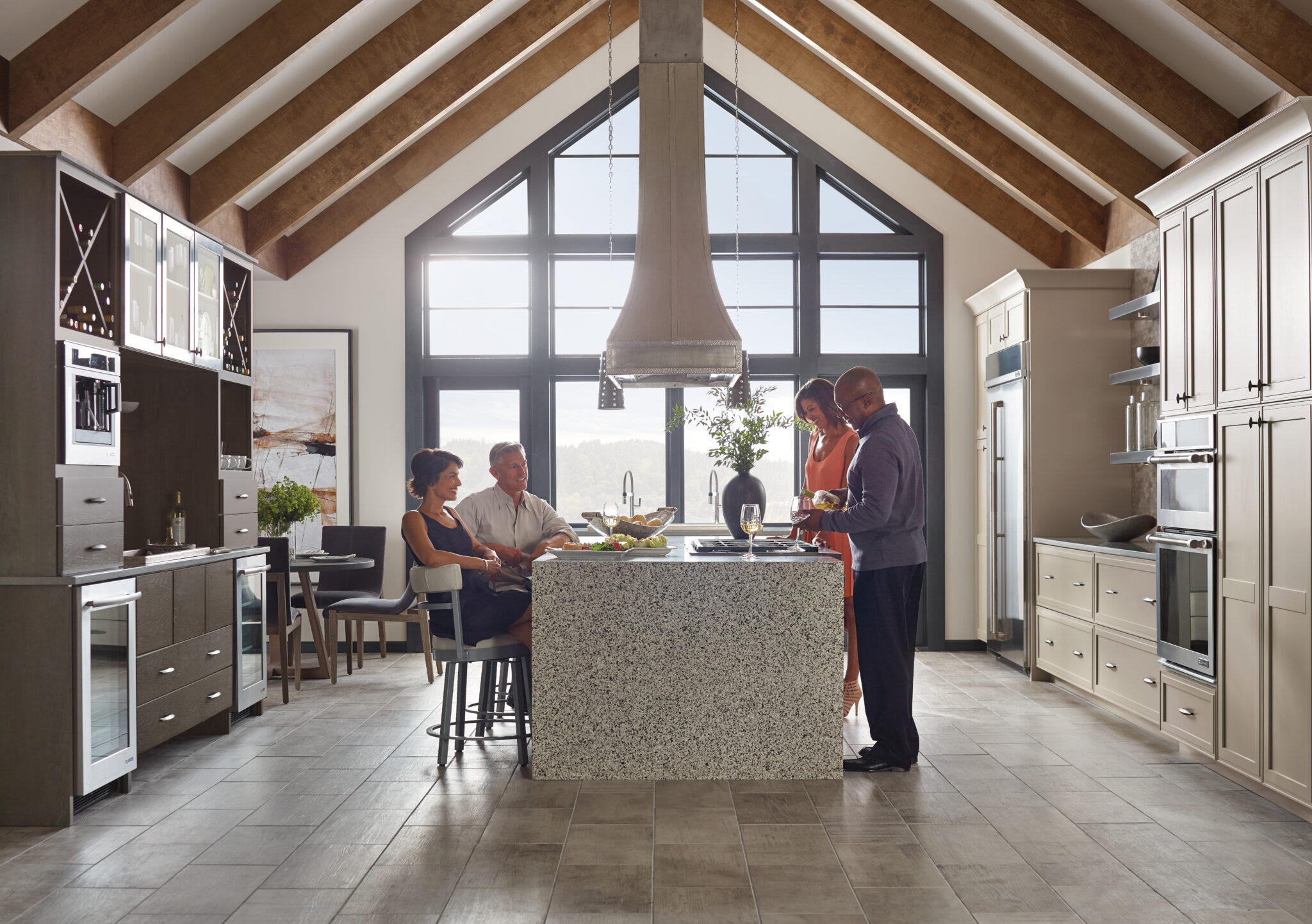 Designing a Family-Friendly Kitchen for All Ages - MasterBrand Design Blog