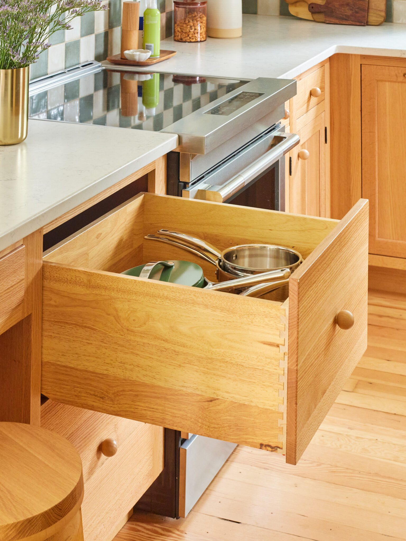 Innovative Kitchen Design: Style Director's Bold Use of Three Finishes ...