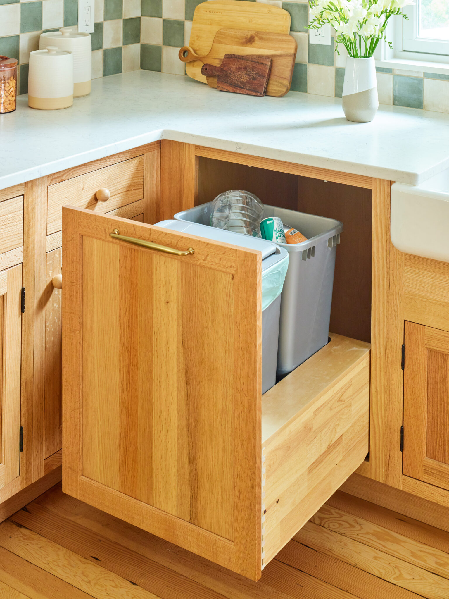 Innovative Kitchen Design: Style Director's Bold Use of Three Finishes ...