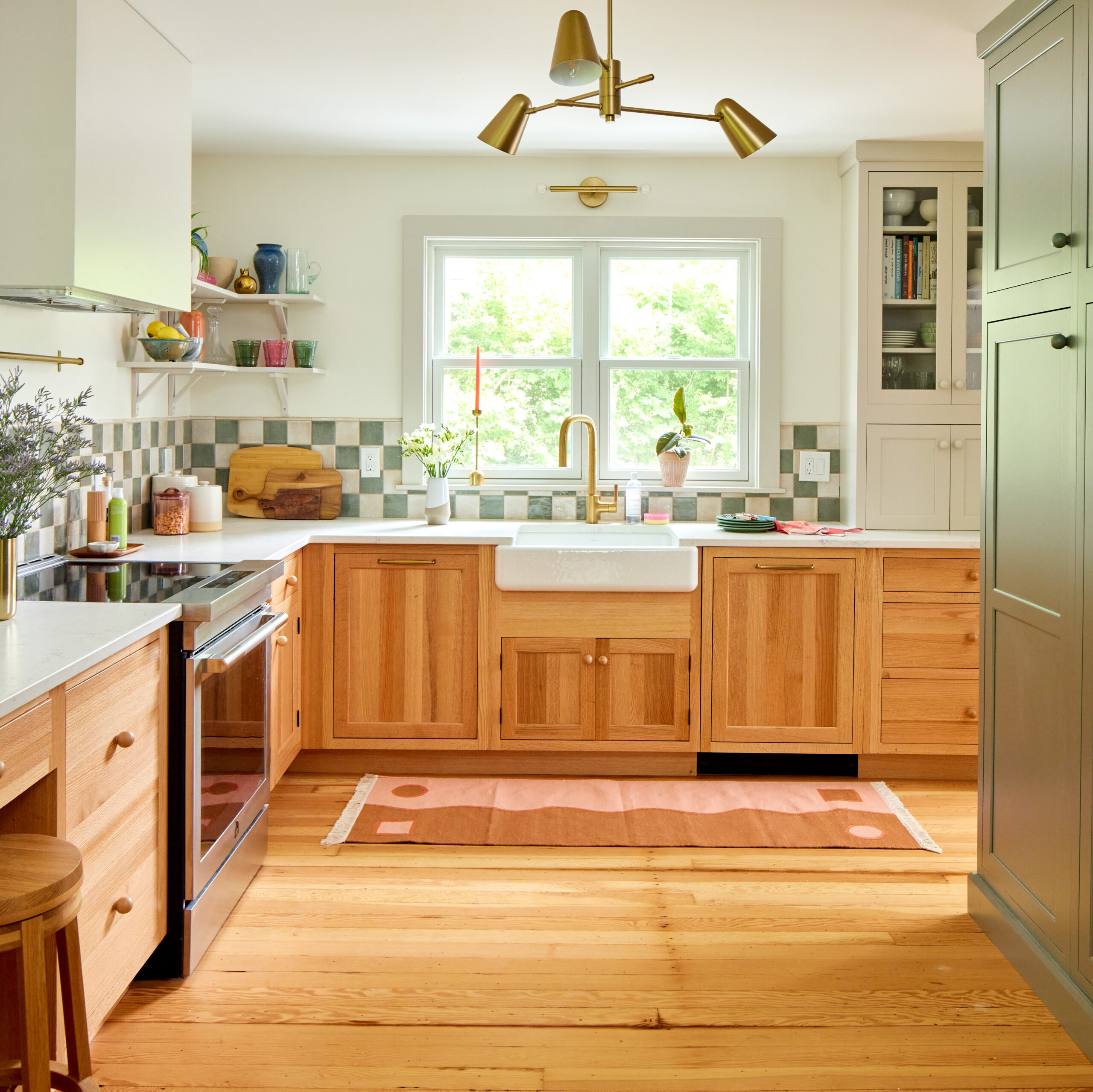 Innovative Kitchen Design: Style Director's Bold Use of Three Finishes ...