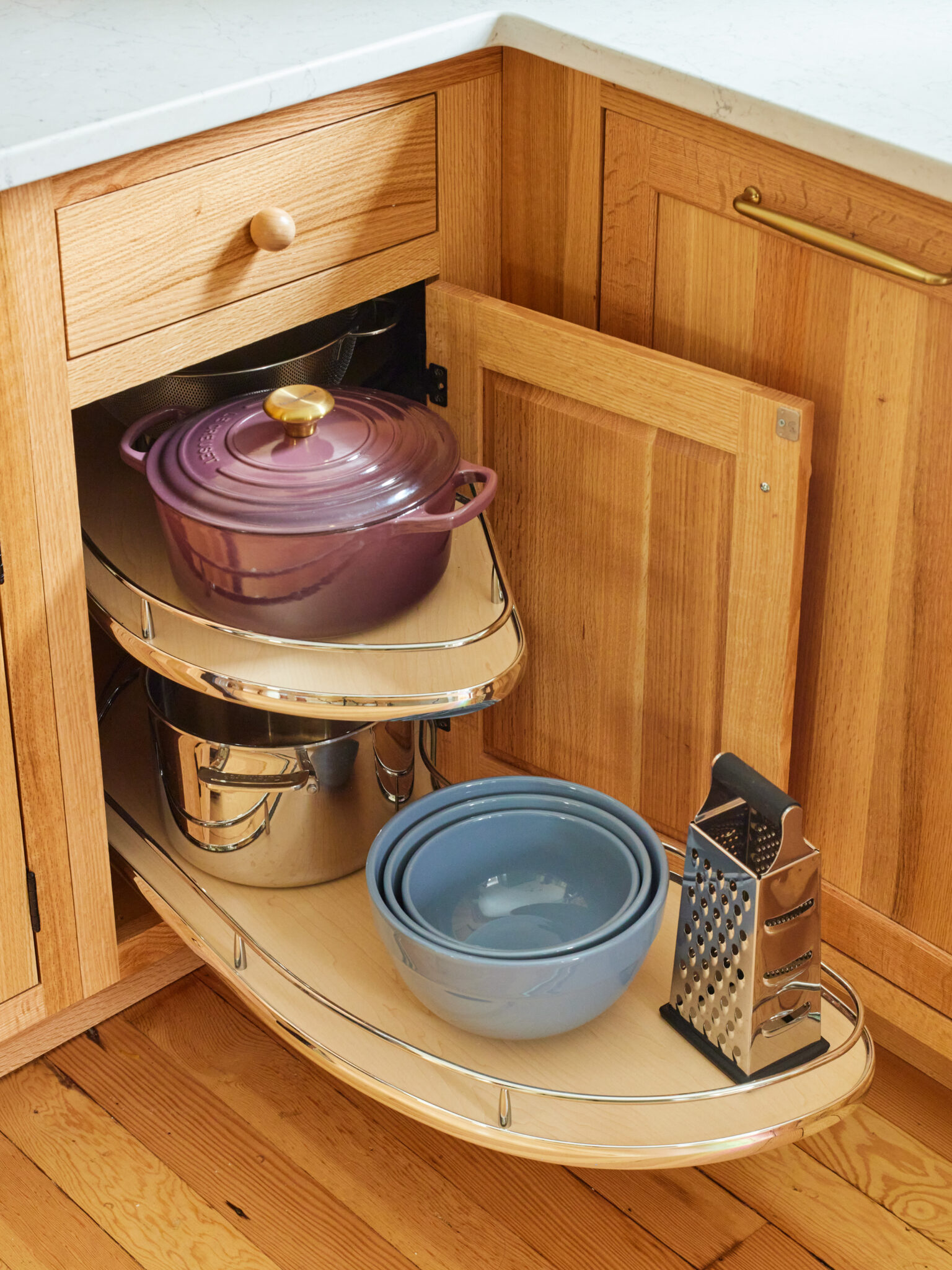 Innovative Kitchen Design: Style Director's Bold Use of Three Finishes ...