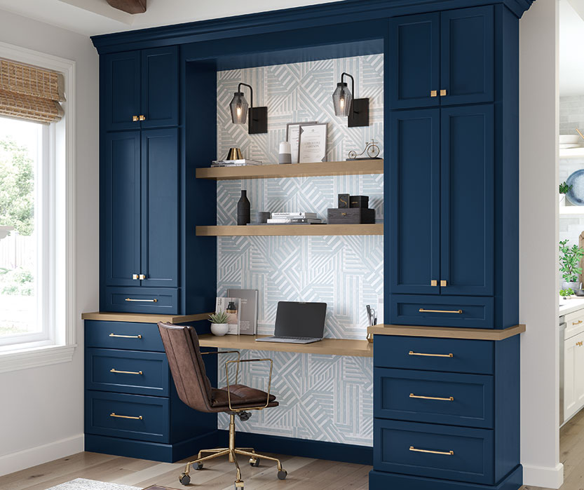 Office Desk With Built In Cabinets Creating Your Home Office Using